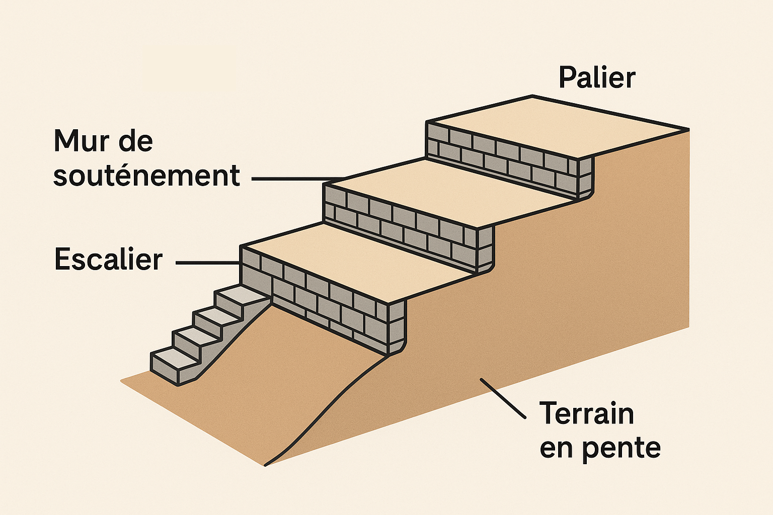 Jardin En Pente : Quelles Solutions Pour l’Aménager ? - zendart-design